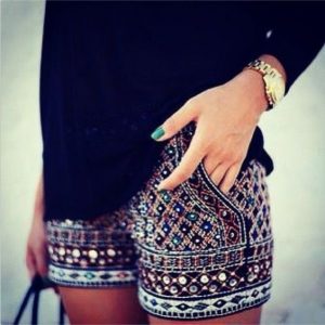 10 pantalones cortos boho chic y bohemios para chicas